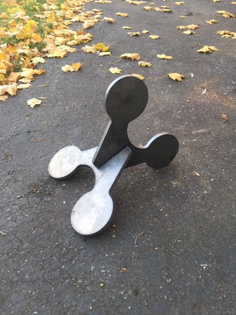 AR500 Armored Steel Walking 4" Target 12" Tall x 3/8 3D Flip Target ...