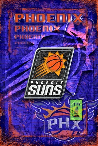 PHOENIX SUNS Poster, Phoenix Suns Basketball Print Free Shipping Us | eBay