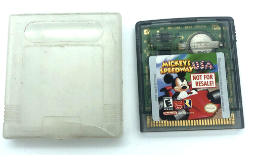 Mickey's Speedway USA (Not For Resale) Game Boy Color Authentic Tested ...