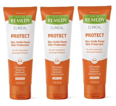 Medline Remedy Phytoplex Z-Guard Skin Protectant Paste, 4oz Tube - Pack ...