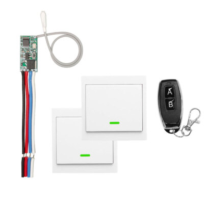 Mini Relay Module DC3.6V 5V 9V 12V 24V Wireless Smart Switch 86 Wall ...