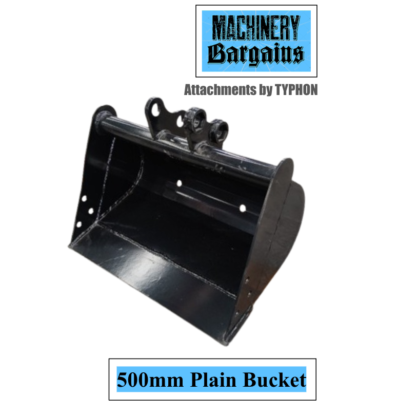 500mm Plain Flat Bucket Grading Attachment for Mini Excavators Mini ...