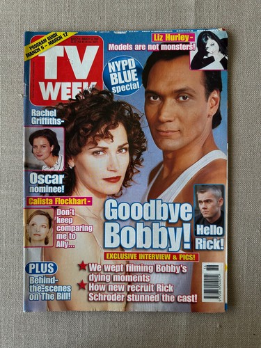 Vintage television - "Australian TV Week" Mar 99 Britney Spears Cher ...
