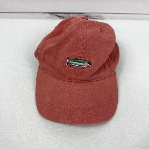 J.Crew Washed Critter Fish Baseball Cap Embroidered Adjustable Hat ...