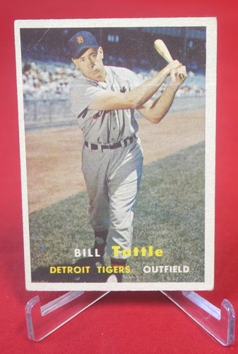 Bill Tuttle 1957 TOPPS Baseball Card #72 GOOD | eBay