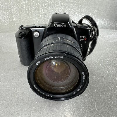 Canon EOS Rebel XS DS126191 Camera w/Zoom Lens 28-200mm, Strap, Battery ...