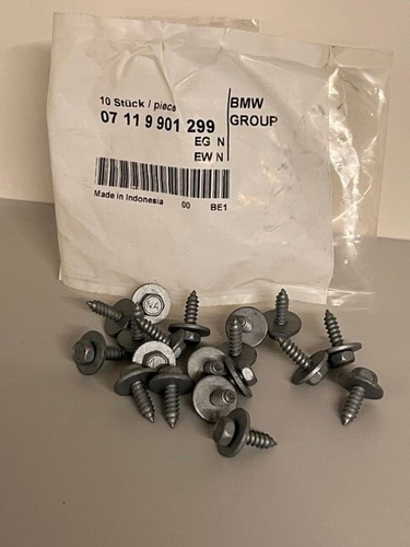 20x ORIGINAL BMW Sechskantblechschraube ST4,8X16-ZNS3 07119901299 | eBay.de