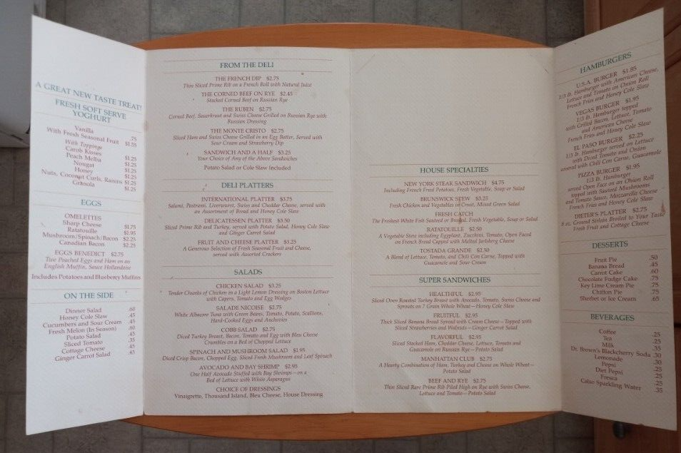 Vintage 20th Century Fox Studio THE COMMISSARY Lot Restaurant Menu | eBay