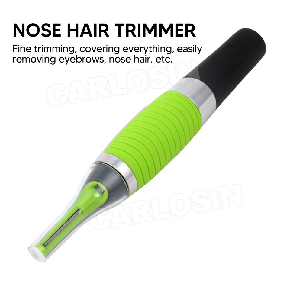 Personal Ear Nose Neck Eyebrow Face Hair Trimmer Remover Razor Led ...