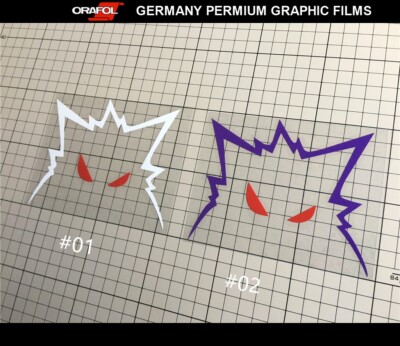 Gengar pokemon Funny PEEKING window JDM Car Decal Sticker #P13 | eBay