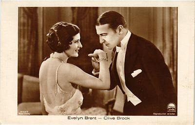 CPA AK Evelyn Brent-Clive Brook Film Stars (326580) | eBay