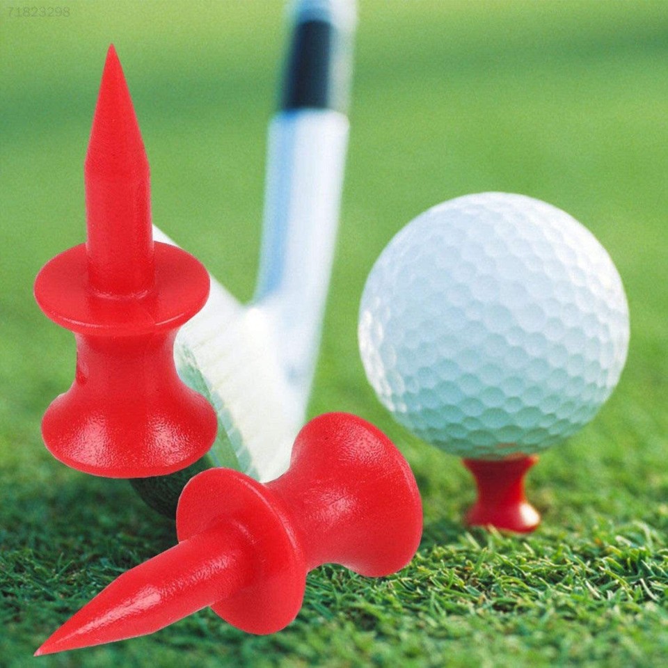 Plastic Golf Tees Step Down Graduated Castle Tee Height Control 50 100 ...