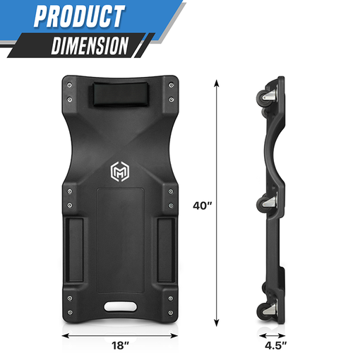 40"L X18"W Low Rolling Mechanics Car Creeper Crawler Board Under Car ...