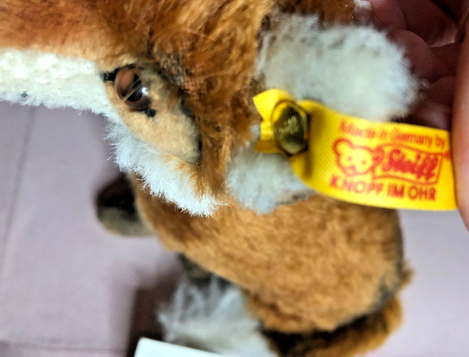 Steiff Original Foxy, 033476 Fox, Plush, Stuffed VTG w/tags- Rare ...