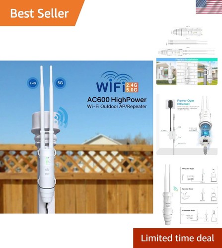 Long-Range Outdoor Wi-Fi Booster - Weatherproof, PoE Compatible ...