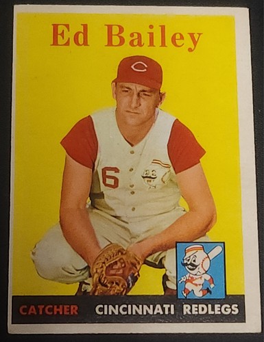 1958 Topps - #330 Ed Bailey | eBay