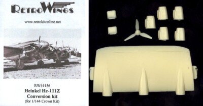 RetroKits Models 1/144 HEINKEL He-111Z Resin Conversion Kit | eBay