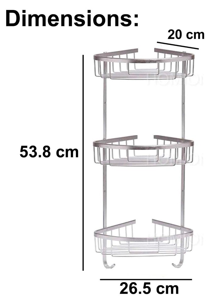 Hanging Over Door Screen Shower Caddy Bathroom Storage Rack Tidy Modern ...
