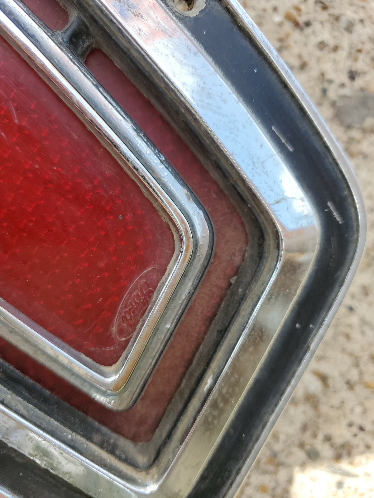 ORIGINAL 1973 FORD WAGON AFD AUTOMOBILE AUTO CAR TAIL LIGHT LENS ...