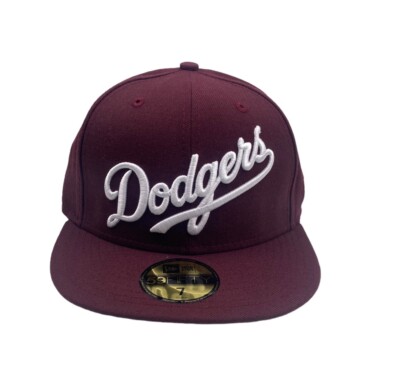 Los Angeles Dodgers Script Logo New Era 59Fifty Fitted Hat cap | eBay