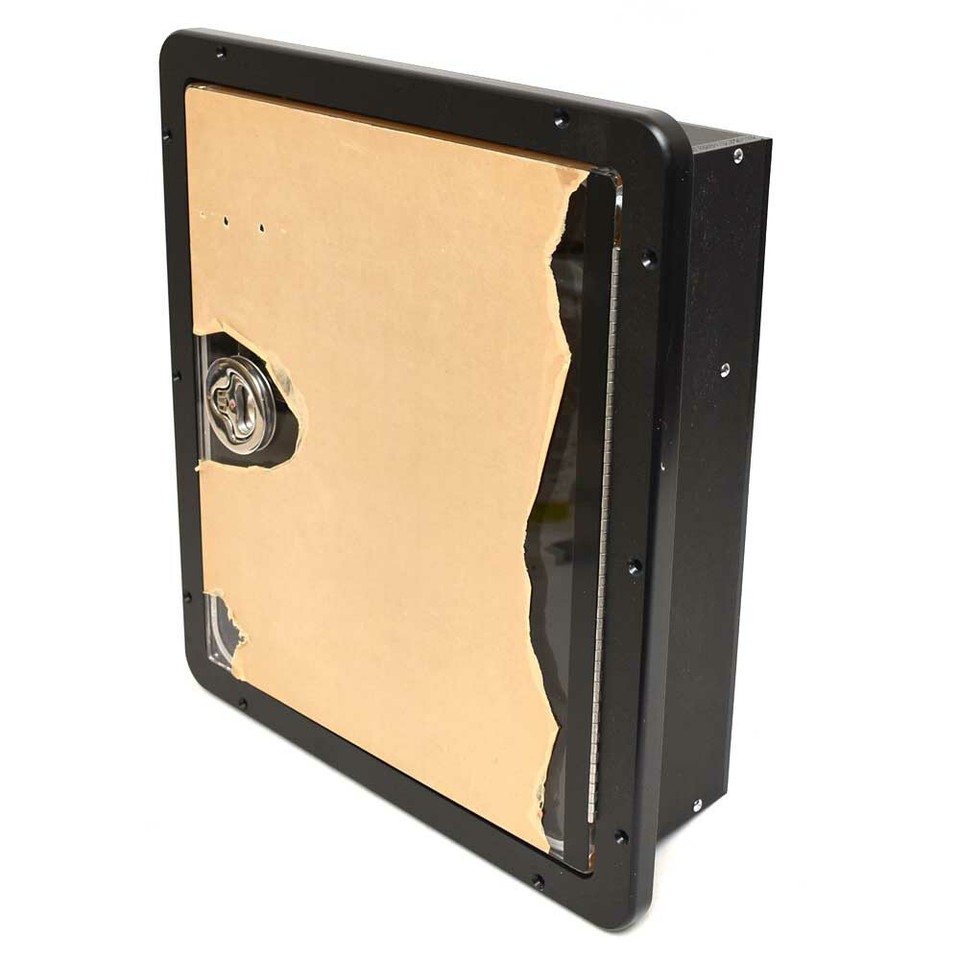 Lowe Boat Fire Extinguisher / Storage Box 2103169 | Black Starboard | eBay