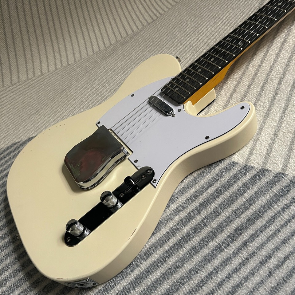 Relic Tele Electric Guitar Rosewood Fretboard Alder Body Cream Yellow ...