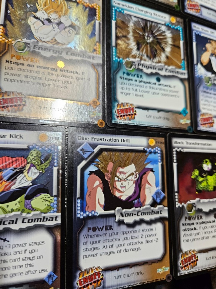 DBZ CCG 2002 Dragonball Z TCG Tuff Enuff Promo Limited Edition 20 of 22 ...