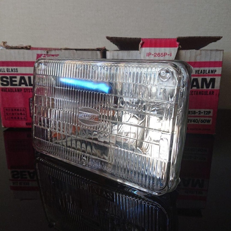 All glass square shield beam made by KOITO New Sanitra Jimny Jeep | eBay