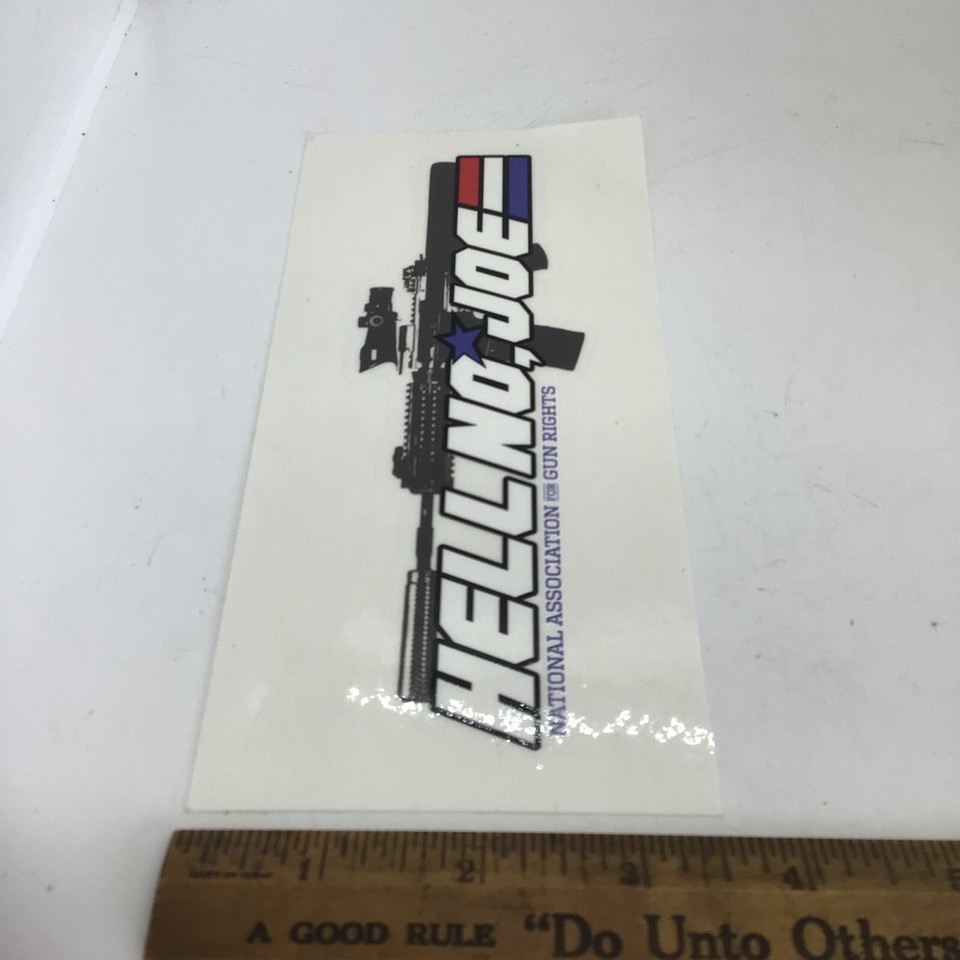 2022 Shot Show Gun Rights Hell No Joe Sticker Las Vegas, NV NAGR ...
