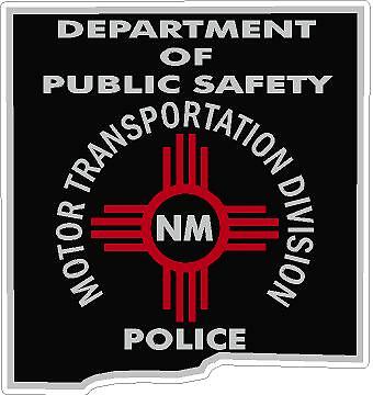 New Mexico Dept of public Safety Police Reflective Vinyl Decal Car ...