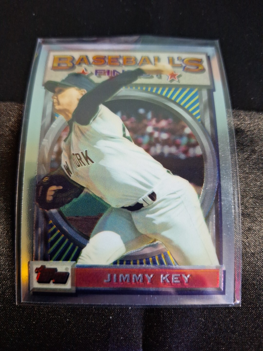 1993 TOPPS FINEST BASEBALL NRMT-MT #174 JIMMY KEY NEW YORK YANKEES | eBay