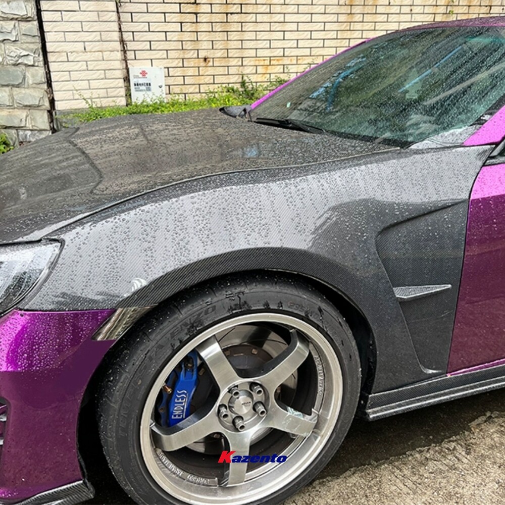 Vented Front Bumper Fender For Toyota GT86 13-20 BRZ Carbon Fiber | eBay