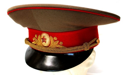 Authentic USSR Embroidered Hat Infantry General Uniform & General Cap ...