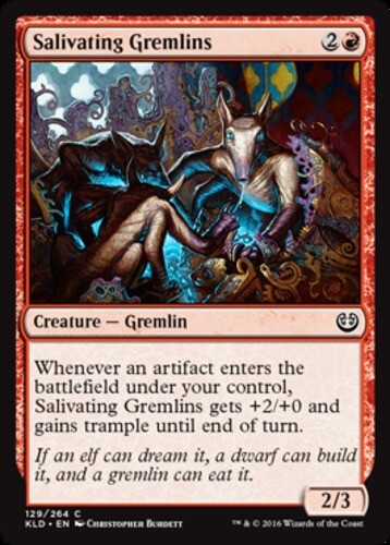 Salivating Gremlins Light Play, English Magic the Gathering MTG ...