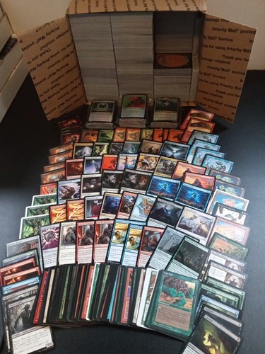 4,000 + Magic the Gathering MTG Collection Lot RARES, FOILS UN/C/ Bulk ...