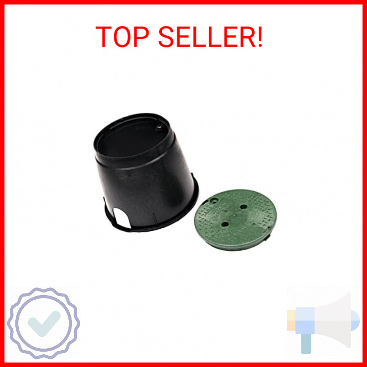 NDS 111BC Standard Series Round Valve Box Overlapping Cover-ICV, Inch ...