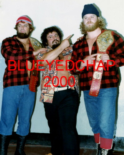 LUMBERJACKS & LOU ALBANO WRESTLER 8 X 10 WRESTLING PHOTO WWF | eBay