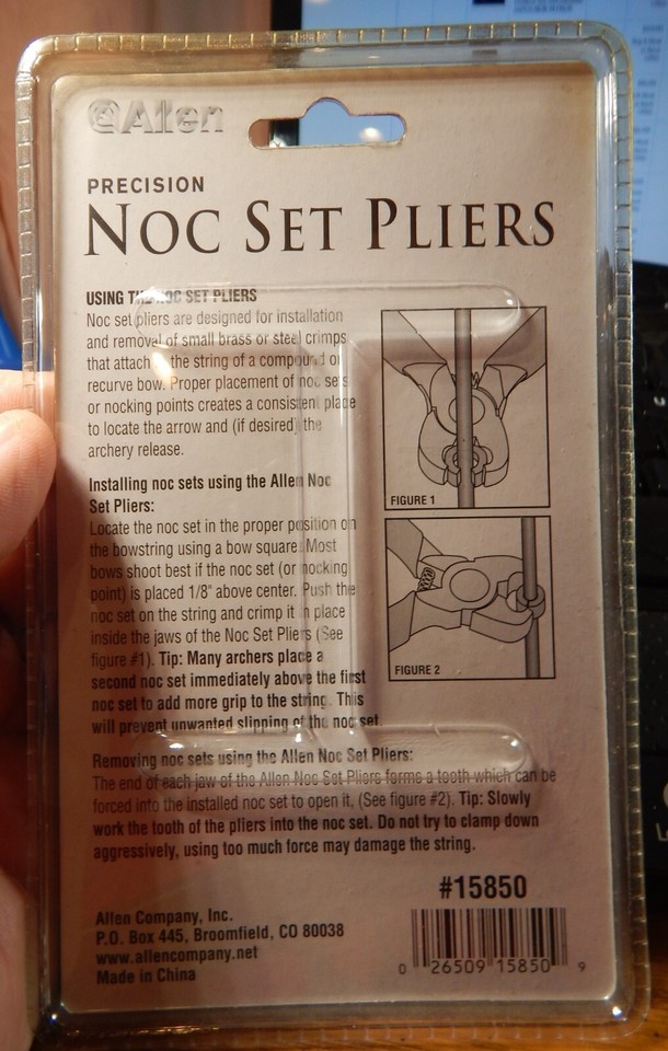 ALLEN 15850 PRECISION NOC SET PLIERS NEW IN PACK LQQK | eBay