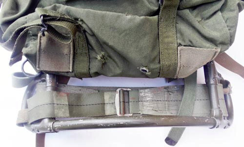 ORIGINAL DATED (U.S. 69) US ARMY LIGHTWEIGHT RUCKSACK FRAME + ALICE ...