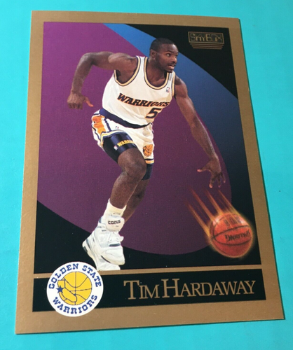 TIM HARDAWAY ROOKIE 1990 SKYBOX RC CARD #95 WARRIORS HOF Hall of Famer ...