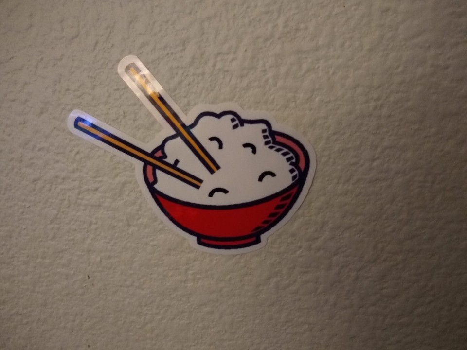 JDM Ricer Sticker Rice Bowl Sticker for Japanese Tuner Car Prank Made ...