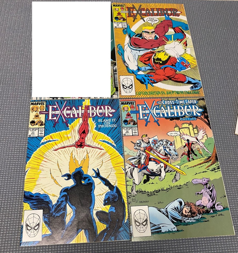 EXCALIBUR #10 11 12 13 14 15 16 17, LOT (1988 1st Series), Marvel ...