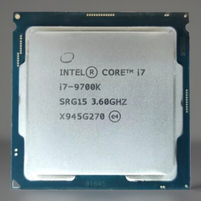 Intel Core i7-9700K SRG15 3.60GHz 12MB 8-Core LGA1151 CPU Processor | eBay