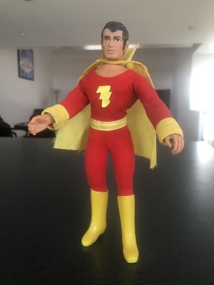 READ 1974 Vintage MEGO SHAZAM action figure doll WGSH super hero ...