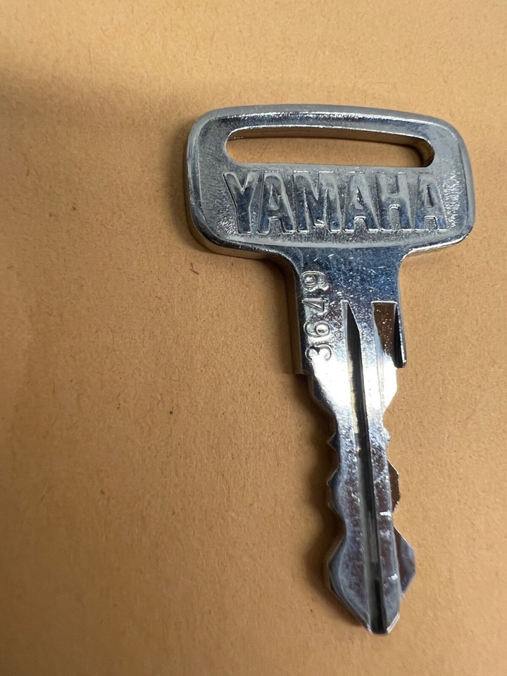 NOS YAMAHA MOTORCYCLE KEY GENUINE JAPAN ORIGINAL OEM PRE CUT # 3649 | eBay