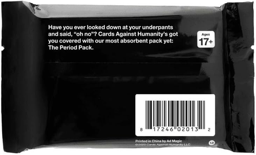 Cards Against Humanity Period Pack for sale online | eBay