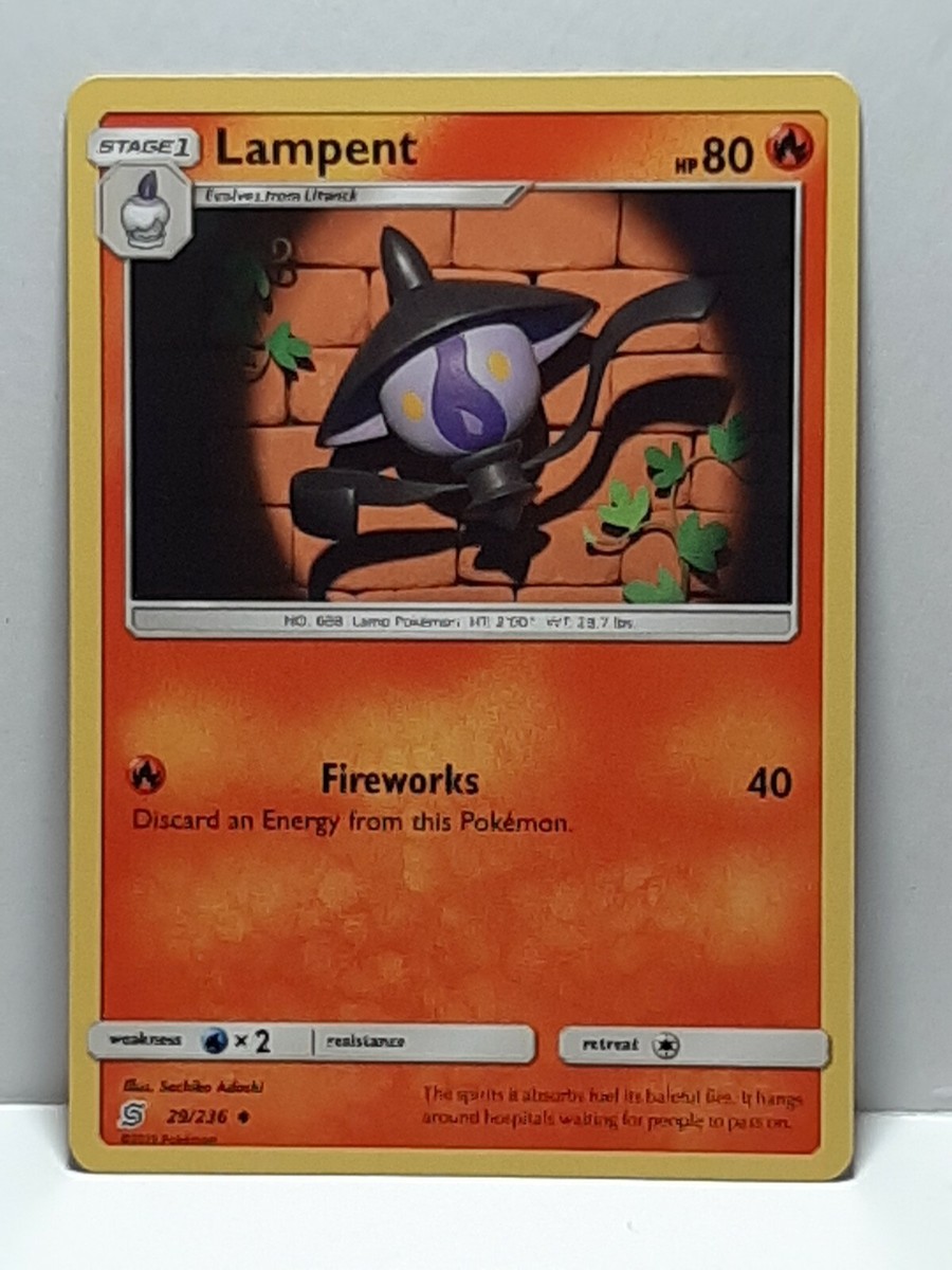 Pokemon Lampent Lampent Plush Pokémon Fit | Authentic Japanese