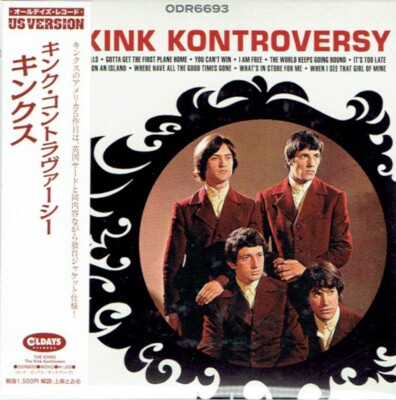 Kinks The Kink Kontrovers [American fifth album] [Paper Sleeve CD] | eBay