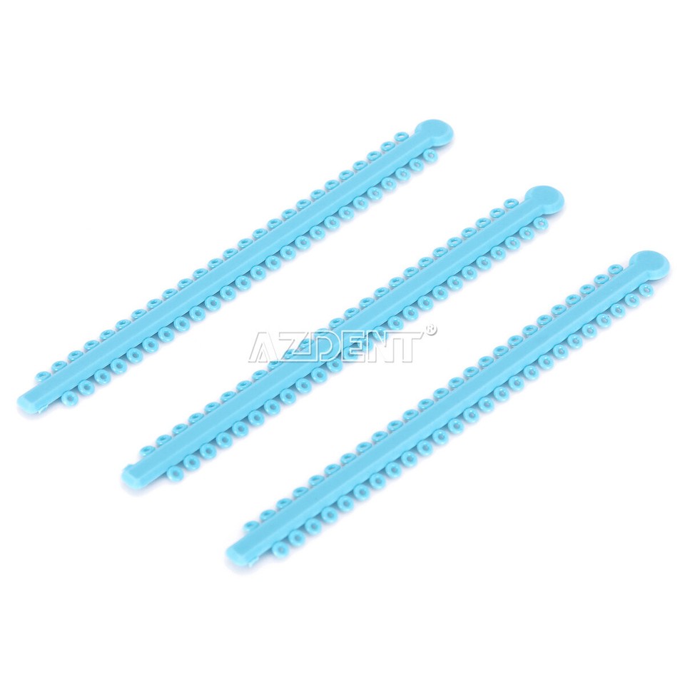 Dental Orthodontic Elastics Chain latex Elastic Ligature Ties Bands for ...