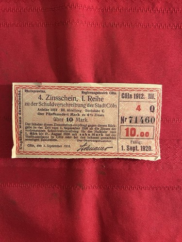 WW1/WWI German Bond (WW2) | eBay